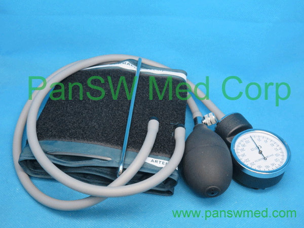 blood pressure monitor cuffs with meters