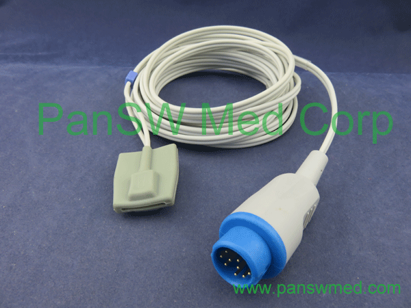 HP Philips M1020A pediatric clip spo2 sensor (12 pins)